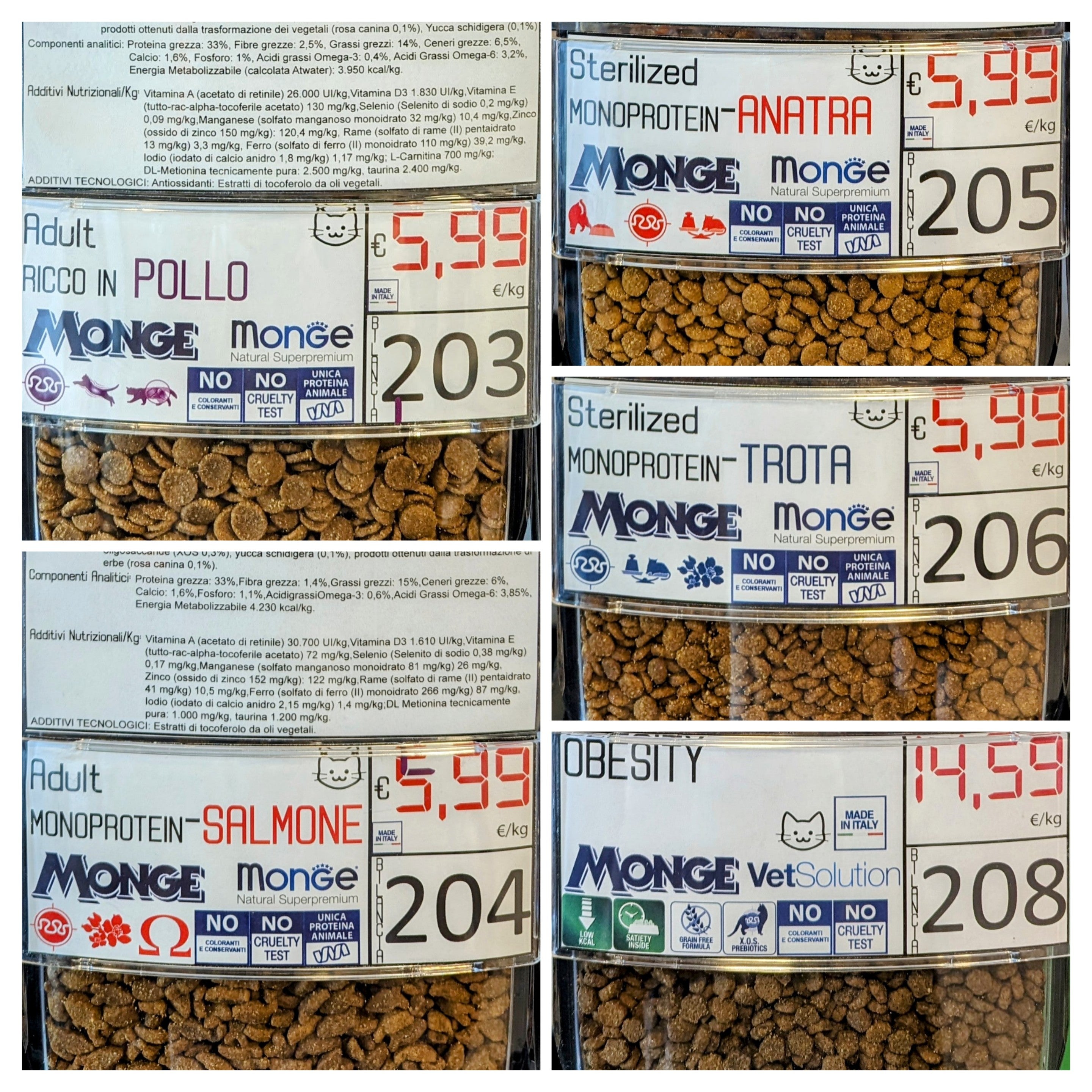 Pet-Food Monge CAT – PUNTO SFUSO social store